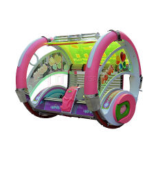 Amusement Park Ride 360 Degree Rolling LeBar Car