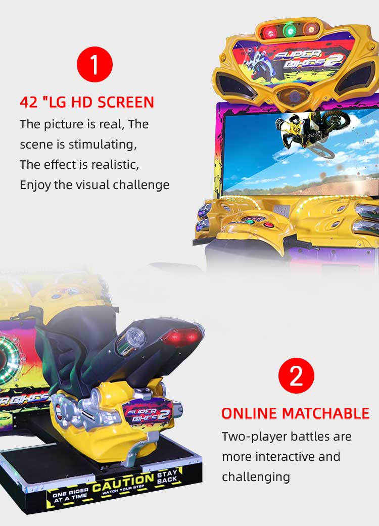 Super Bikes 2 Arcade Game For Sale - Funsapce