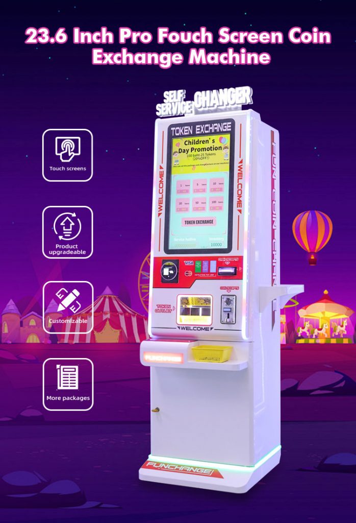 Touch Screen Token Exchange Vending Machine Sale - Funspace