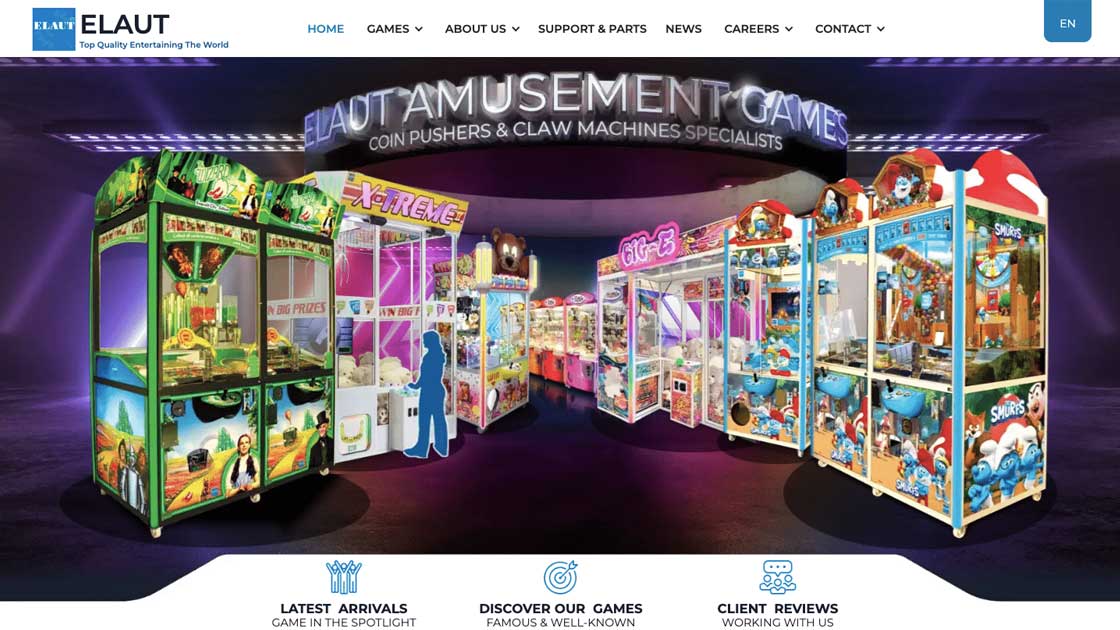 Top 20 Claw Machine Manufacturer & Supplier Worldwide