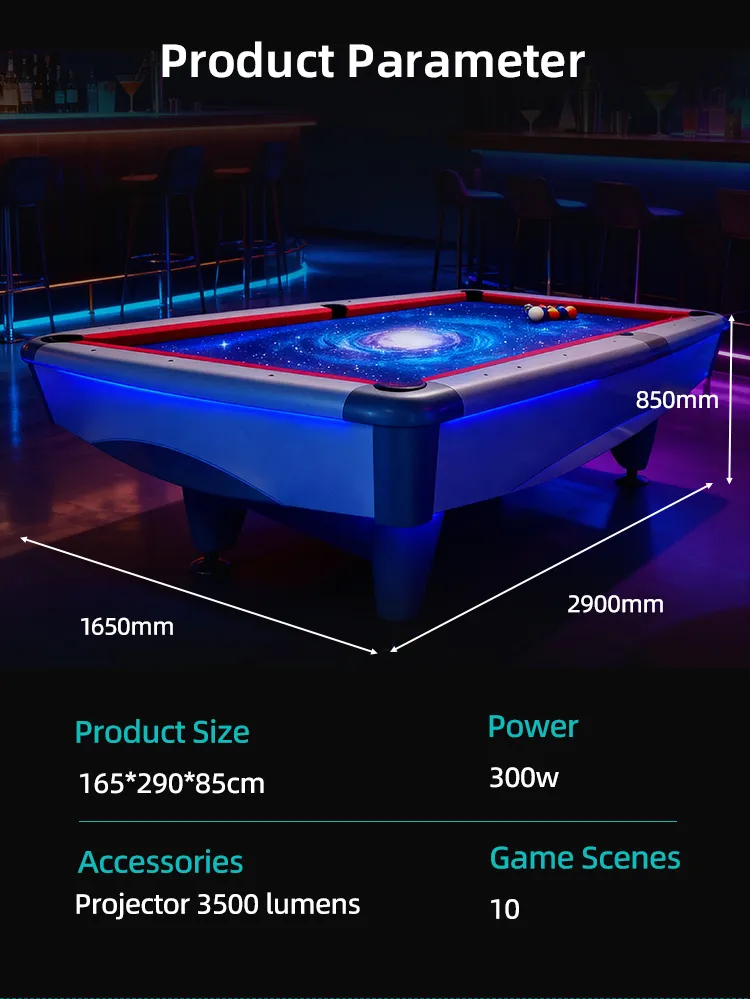 Interactive Pool Table Projector - Funspace