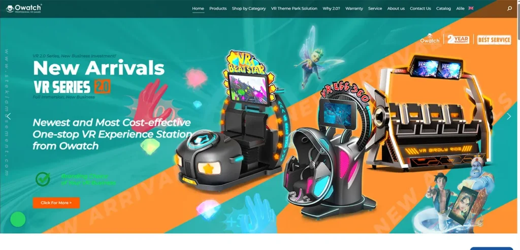 맨 위 10 Virtual Reality Arcade Machine Supplier in China