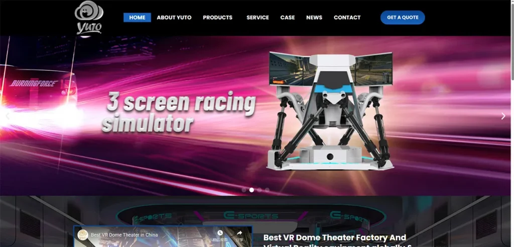 頂部 10 Virtual Reality Arcade Machine Supplier in China