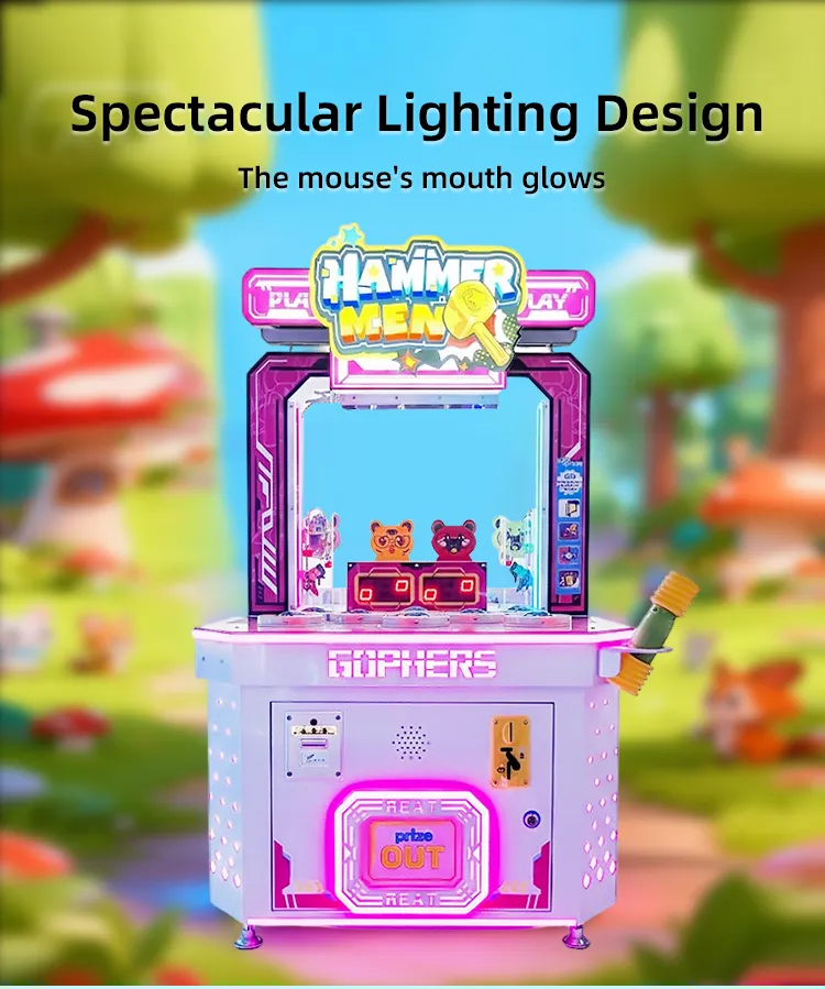 Hammer Men Whac A Mole Arcadespelmachine - Leuke ruimte
