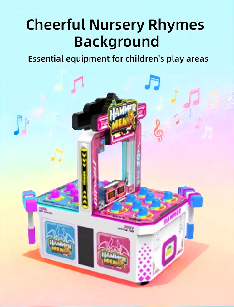 Hammer Men Whac A Mole Arcade Game Machine - Spazio divertimento