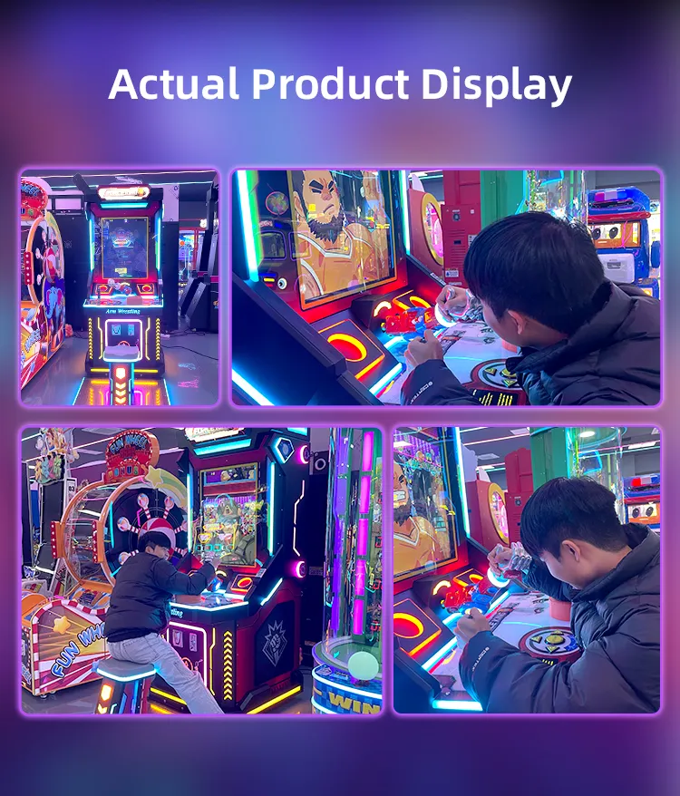 Force King Arm Wrestling Arcade Strength Tester Machine