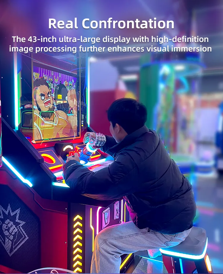 Force King Arm Wrestling Arcade Strength Tester Machine